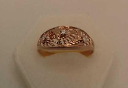 Золотое кольцо 585 пробы (арт. кс 113567)