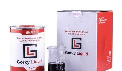 Фотополимерная смола Gorky Liquid Simple черная