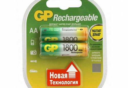 Аккумулятор GP R6 (AA) Ni-MH 1800mAh блистер 2 шт