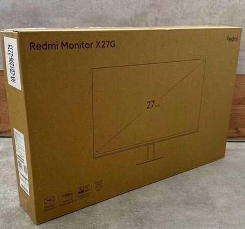 Монитор Redmi Display X27G P27FBA-RX, 27", 165 Гц