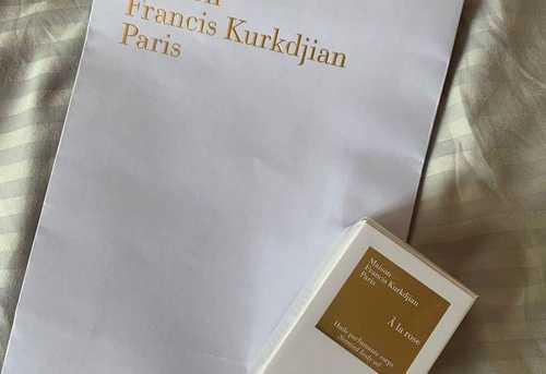 Духи maison francis kurkdjian a la rose