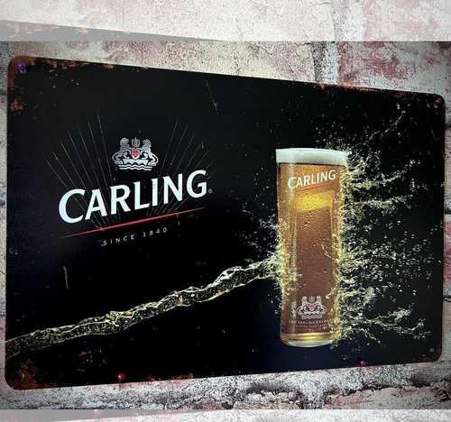 Декор на стену Carling Beer Арт 9622