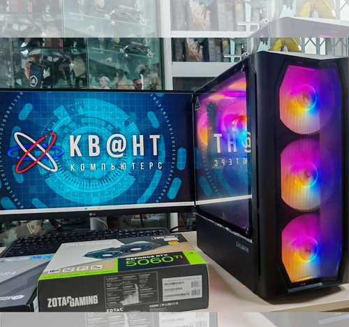 Игровой ПК, Core i5-12400, GeForce RTX 5060 Ti 16 ГБ, RAM 32 ГБ