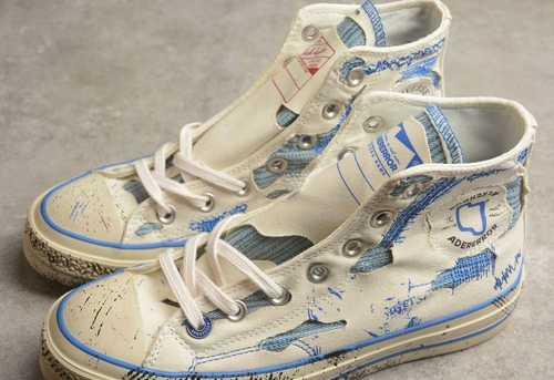 Кеды Ader Error x Converse Chuck 70 High White Blu