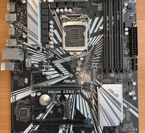 Материнская плата asus prime Z390-P