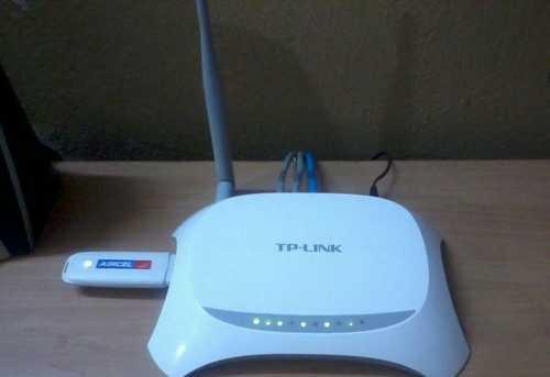 Wi-Fi роутер TP-link TL-MR3220 для USB модема