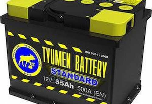 Аккумулятор 55 а/ч "tyumen battery" 525A (пряма