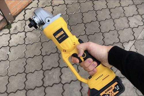 Ушм болгарка аккамуляторная dewalt 125