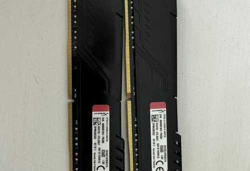 Оперативная память ddr4 hyperx hx432c16fb3k2/16