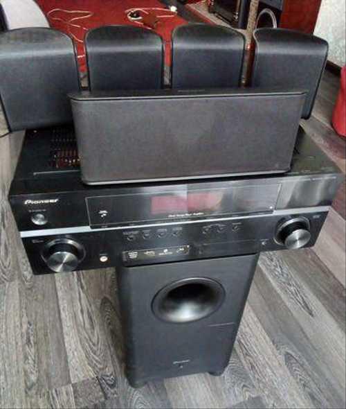 Ресивер pioneer VSX 420K с акустикой pioneer