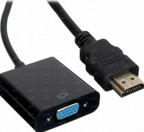 Переходник dexp hdmi - VGA+Jack 3.5, 0.2 м