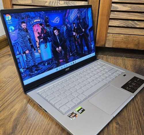 Acer Swift 14x IPS 400 NIT srgb100% GTX1650 SSD512