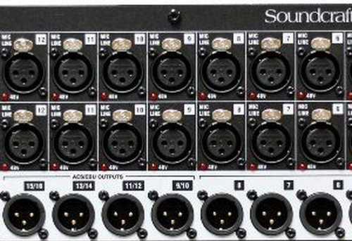 Микшер Soundcraft MSB-32 Cat5 Mini Stagebox 32 (3U