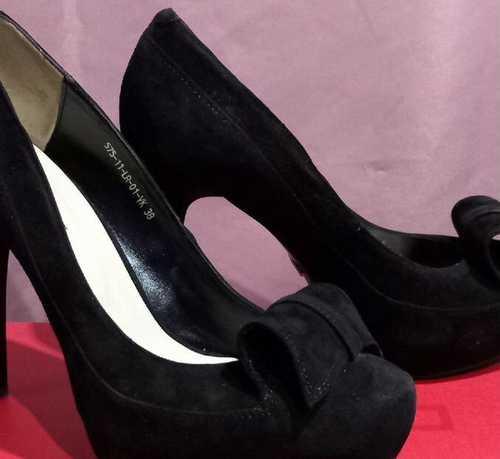 Туфли женские Calipso, велюр, 38 размер