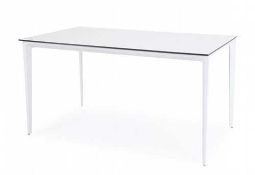 Малага" обеденный стол из HPL 140х80см, цвет молоч