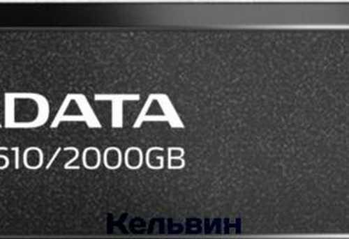 Adata External SSD USB 3.1 2TB SC610-2000G-CBK/RD