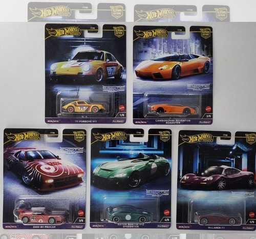 Set Hot Wheels Premium Car Culture Exotic Envy