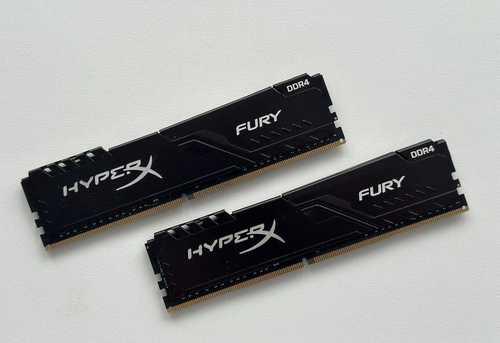 Kingston HyperX Fury Black HX426C16FB3K2/16 16 GB