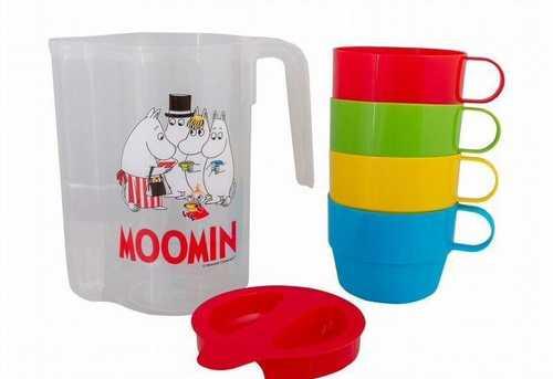 Кувшин и чашки от Moomin