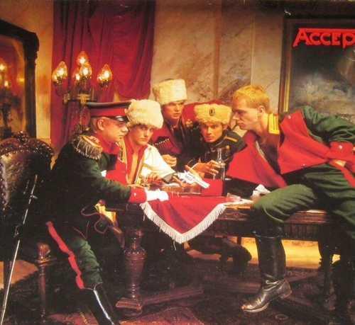 LP Accept – Russian Roulette - 1986 Belgium