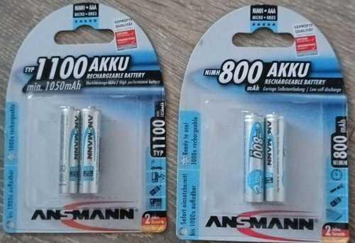 Аккумулятор AAA ansmann 1100MAH