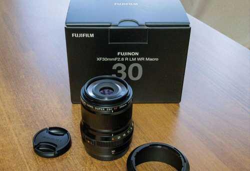Объектив Fujifilm XF 30mm f/2.8 R LM WR Macro