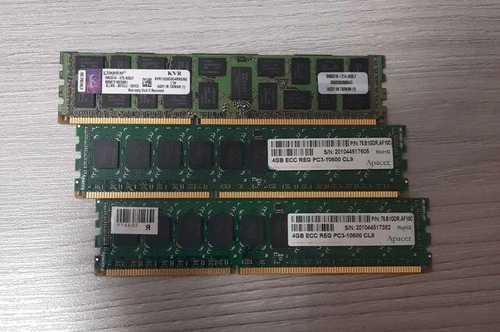 Оперативная память DDR3 ECC REG 2*4gb, 8gb