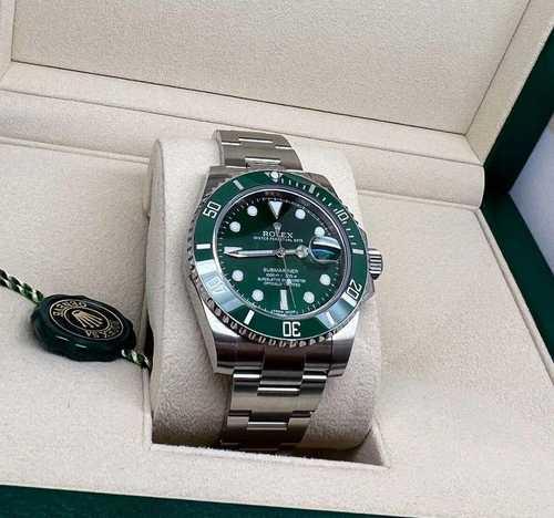 Часы rolex submariner Hulk. наручные часы