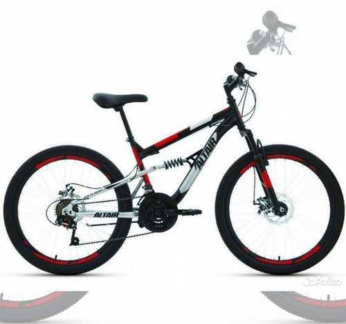 Велосипед 24д. Forward, altair MTB FS, 18ск., M.D