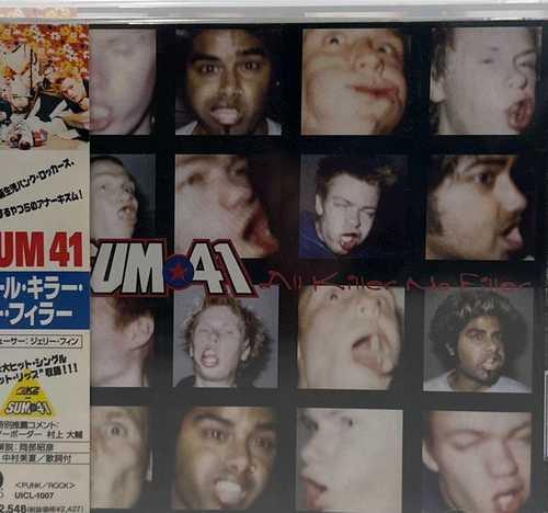 Cd Sum 41 – All Killer No Filler uicl 1007 NM