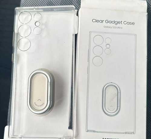 Чехол S 23 Ultra Clear Gadget Case