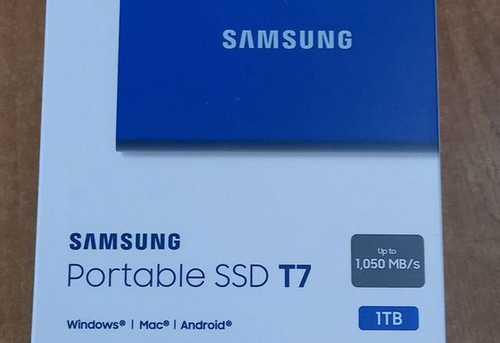 Внешний жесткий диск Samsung Portable SSD T7 1TB