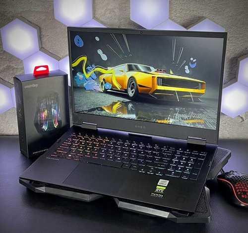 Игровой ноутбук HP Omen 15 / RTX 3060 / Core i7