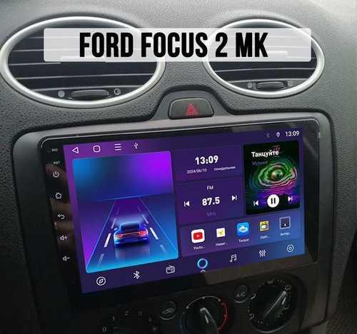 Магнитола Ford Focus 2 Mk 2 Black 3 TS7Pro 2/32 An