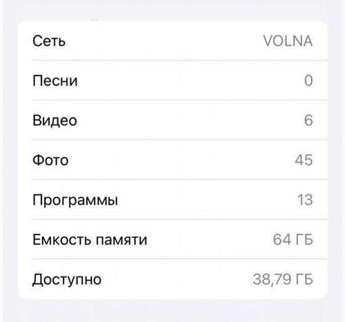 iPhone 6S, 64 ГБ