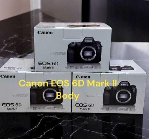 Canon EOS 6d Mark ii body новые-гарантия