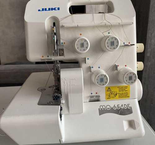 Оверлок juki mo 654de