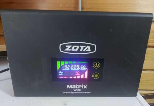 Источник беспереб. питания Zota Matrix WT300 12V