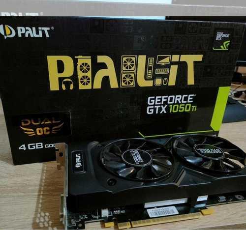 Видеокарта Palit GeForce GTX 1050 Ti