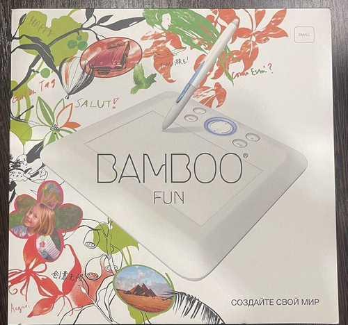 Графический планшет bamboo fun