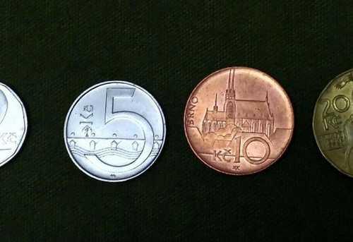 Набор монет Чехия (6 шт)