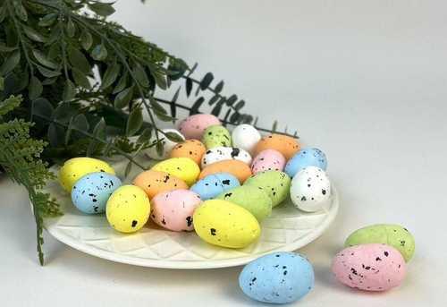 Яйца пасхальные, Пасхальный декор, разноцветные из