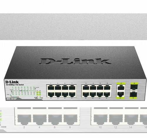 Коммутатор D-Link DES-1018P