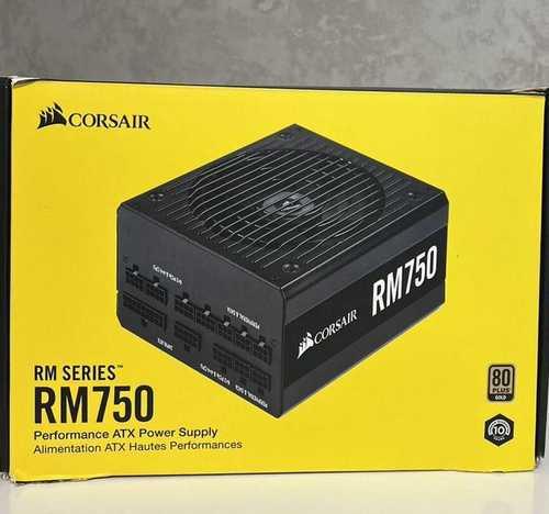 Блок питания corsair RM 750 80 Plus Gold