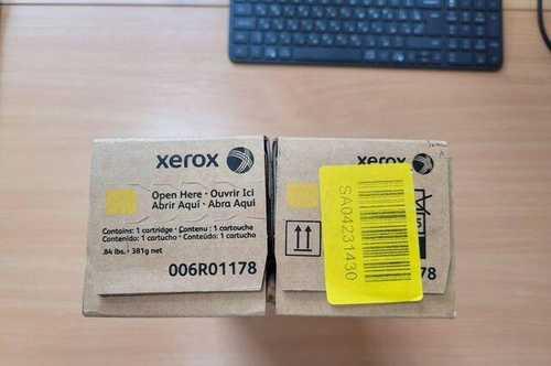 Продам желтый тонер картридж 006R01178 для Xerox