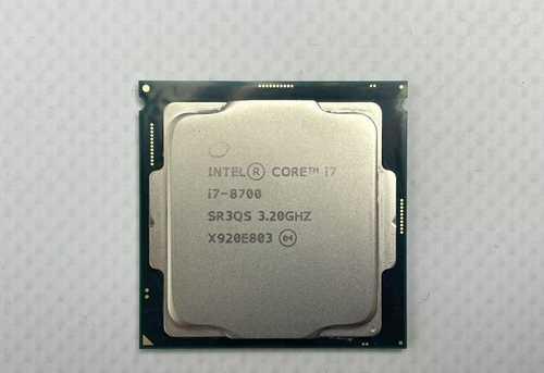 Процессор intel core i7-8700 / 1151 v2