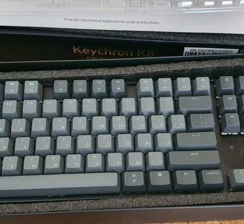 Клавиатура проводная+беспроводная Keychron K8 K8G