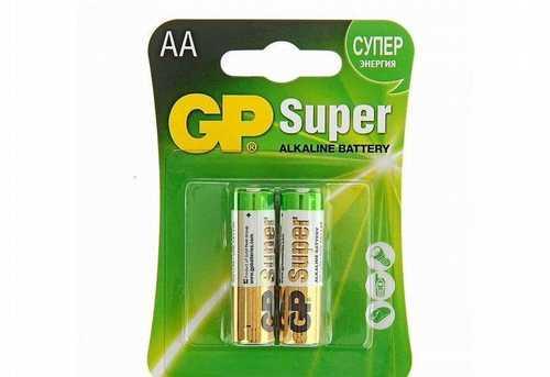 Батарейка щелочная GP LR6 (AA) Super Alkaline 1.5В