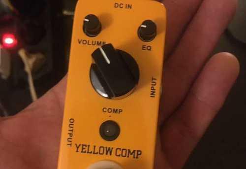 Гитарная педаль микро Mooer Yellow Comp