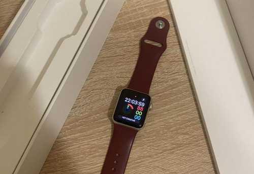 Часы apple watch 2 38 mm gold